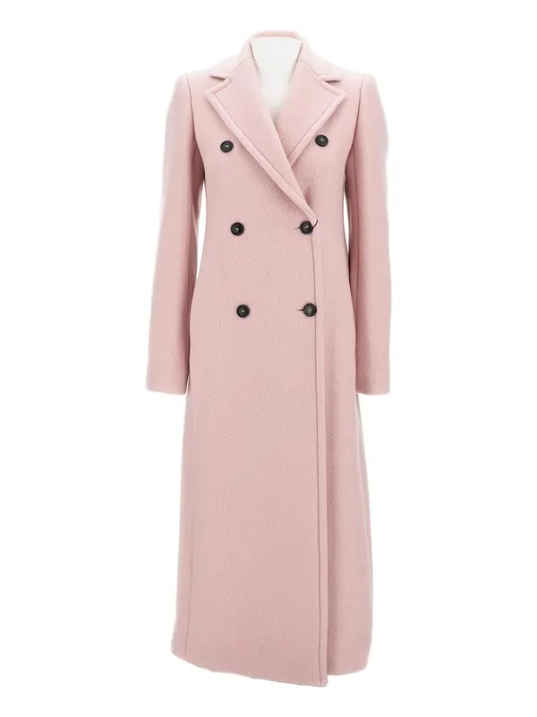 Sportmax Comune Double-breasted Coat - Rose