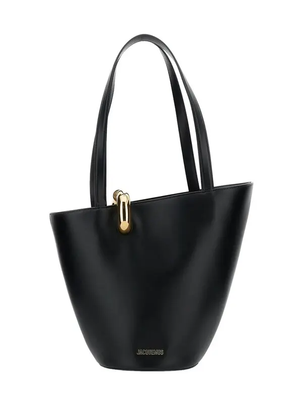 Jacquemus Le Bambola Moyen Bucket Bag - Black