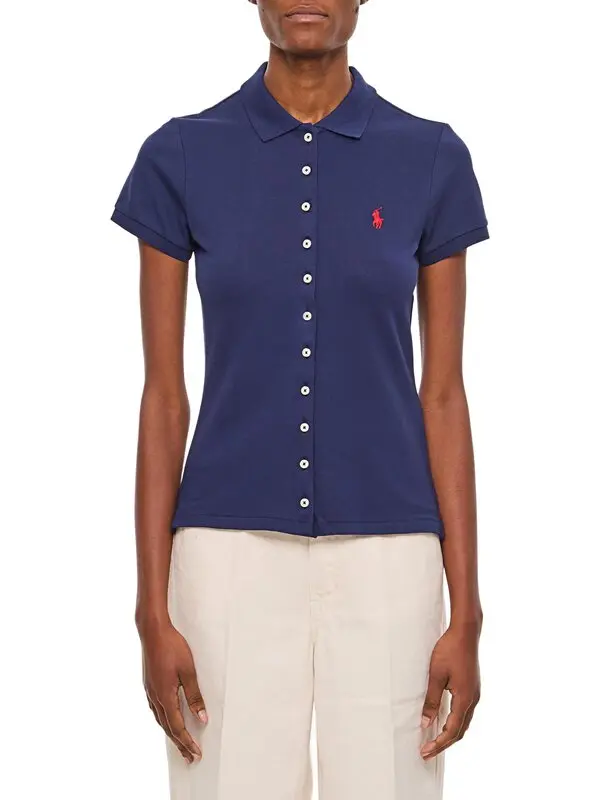 Polo Ralph Lauren Short Sleeve Polo - Blue