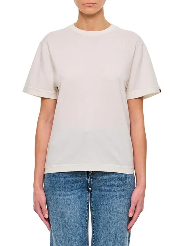 EXTREME CASHMERE X Cotton And Cashmere T-shirt - White