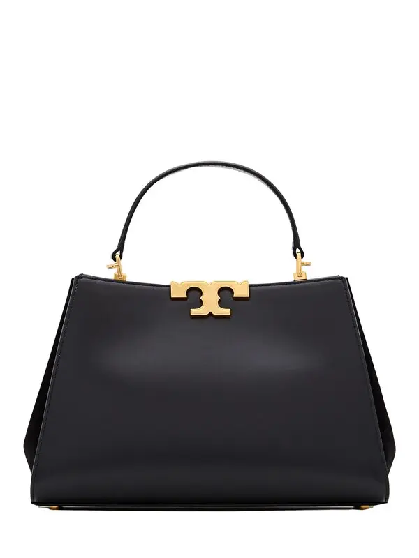 Tory Burch Eleanor Leather Bag - Black