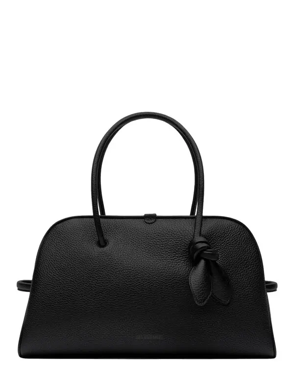 Jacquemus Grainy Leather Le Turismo Bag - Black