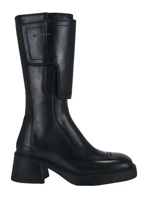 MIISTA Heikke Leather Boots - Black