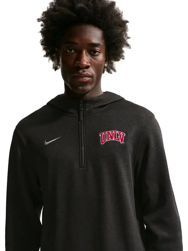 Nike Unlv Rebels Ncaa Coaches' Pullover Hoodie - Black