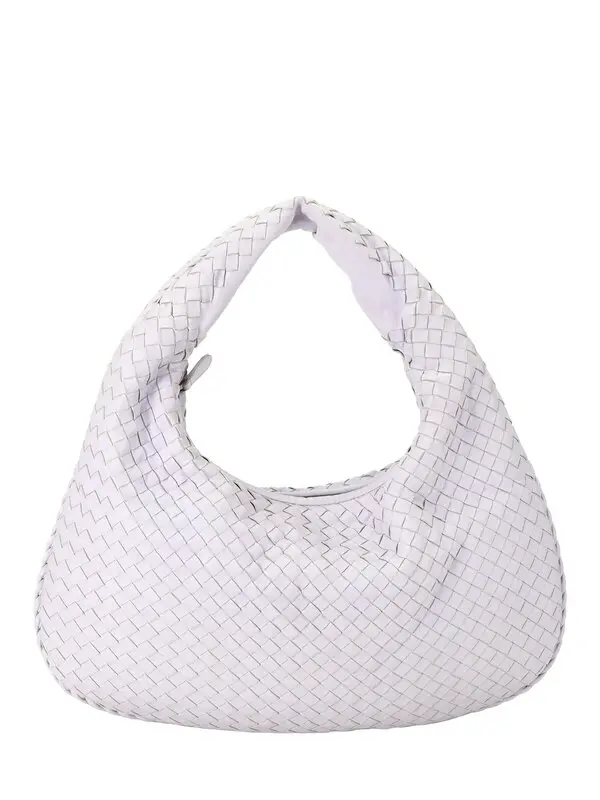 Bottega Veneta Intrecciato Veneta Hobo Bag - Purple