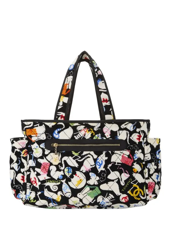 Chanel Terry Cloth Diaper Bag - Multi