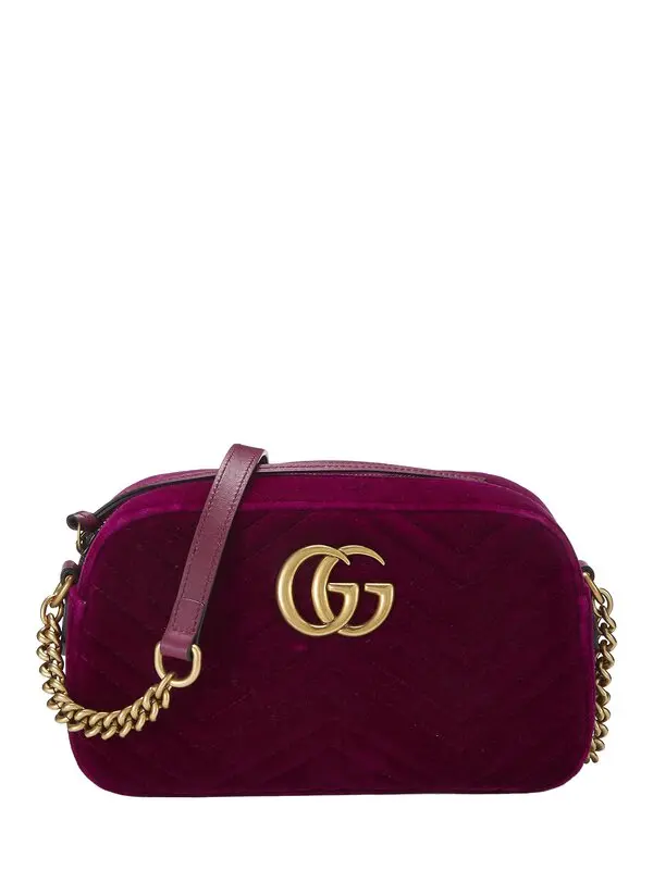 Gucci Gg Marmont Crossbody Bag - Pink