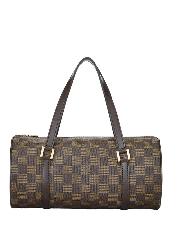 LOUIS VUITTON Damier Ebene Papillon 30 Mini Set - Brown
