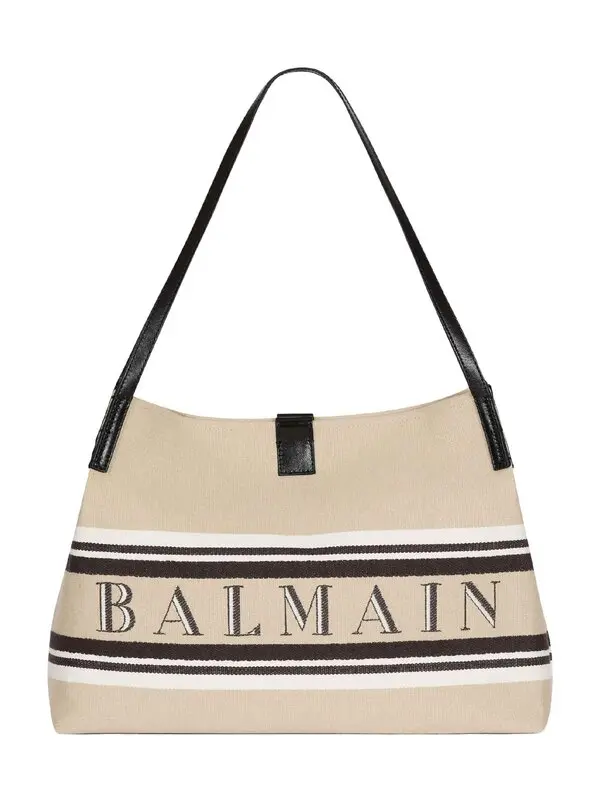 Balmain Release Shopper Bag - Beige