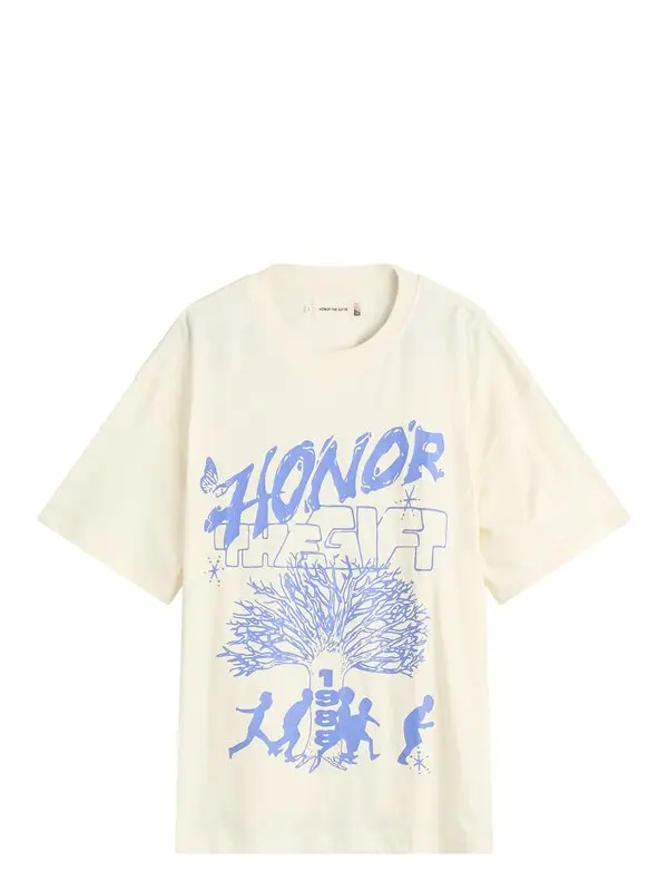 HONOR THE GIFT Family Tree T-shirt - Bone