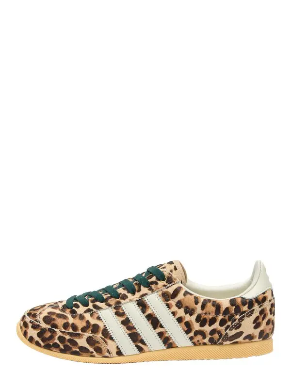 Adidas Japan Leopard Sneakers - Magic Beige/ivory/aurora Ivy