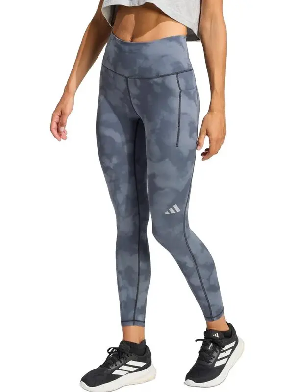 Adidas Adi365 Climacool Aop Running 7/8 Leggings - Black