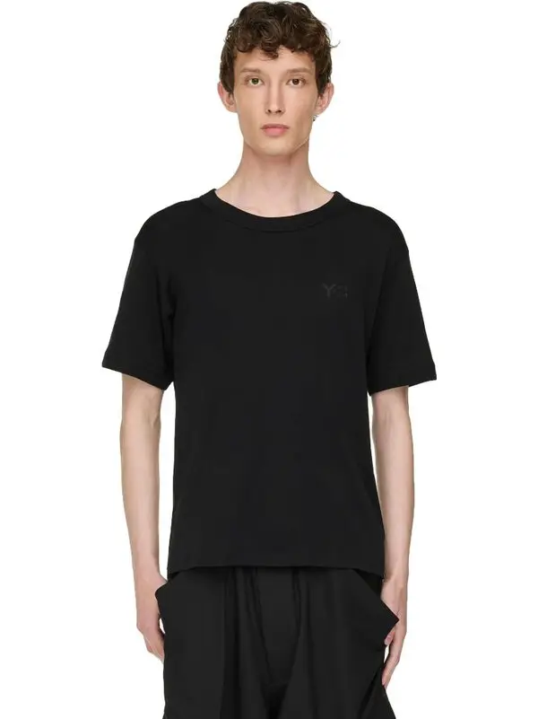 Adidas Y-3 Slim Short Sleeve Tee - Black