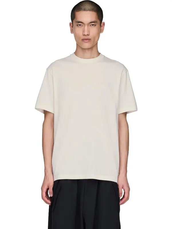 Adidas Regular Fit Short Sleeve Tee - Chalk White