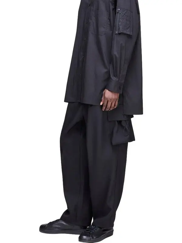 Adidas Y-3 Sport Uniform Cargo Pants - Black