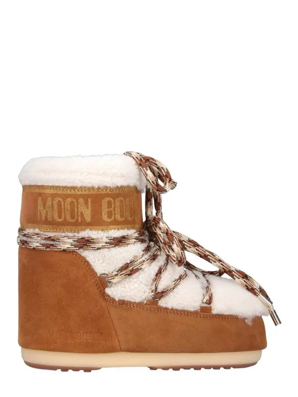 Moon Boot Lab69 Icon Low Ankle Boots - Brown