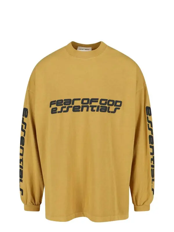Fear Of God 90s' Logo Sweater - Yellow