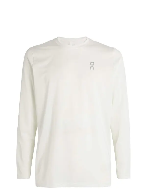 On Core Running Long Sleeve T-shirt - White