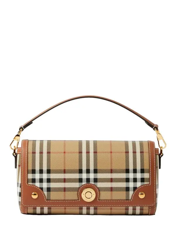Burberry Top Handle Note Bag - Briar Brown