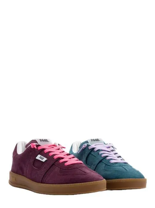 P448 Monza Kaleidoscope Sneakers - Burgundy/blue