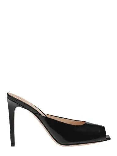 GIANVITO ROSSI Ethel Mule - Black Nappa