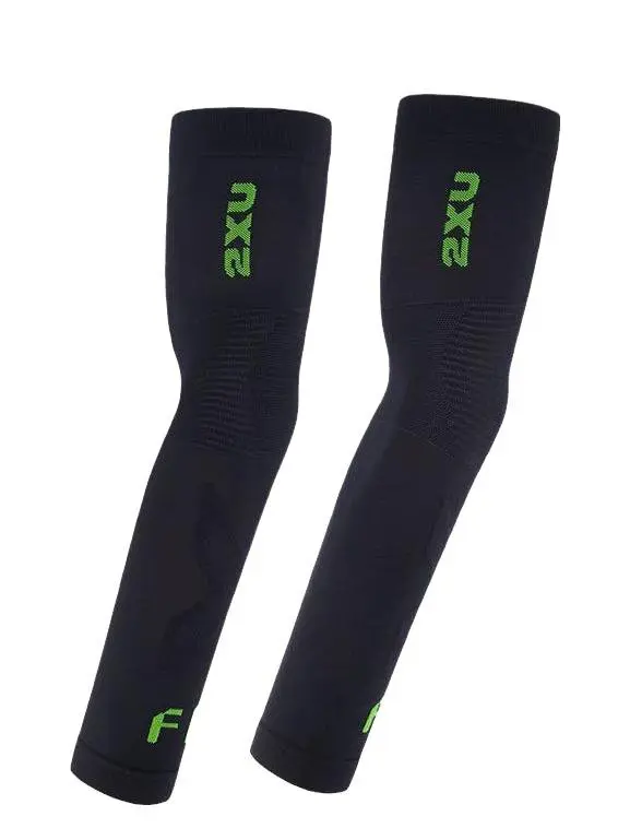 2xu Recovery Fir Flex Arm Sleeves - Black/nero