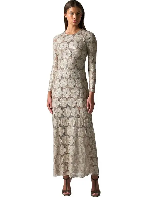 JBQ Sequin Petra Gown - Champagne
