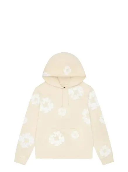 DENIM TEARS Cotton Wreath Hoodie - Oatmeal