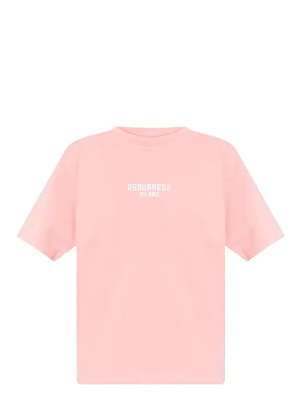 Dsquared2 Printed Logo T-shirt - Pink
