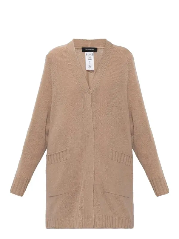 Fabiana Filippi Cardigan With Pockets - Beige