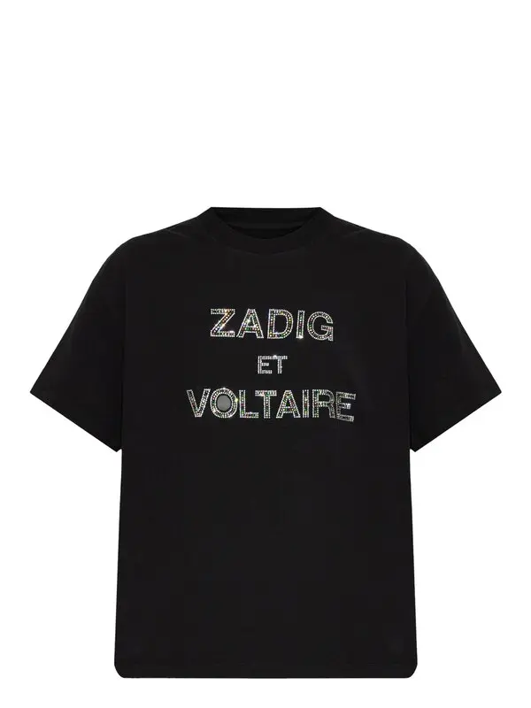 Zadig&Voltaire Tedda Cotton T-shirt - Black