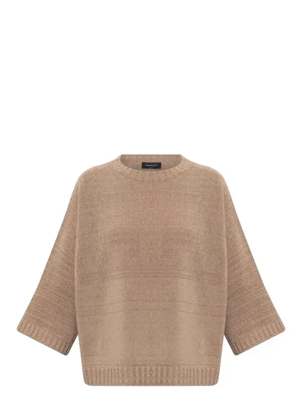 Fabiana Filippi Lurex-thread Sweater - Beige