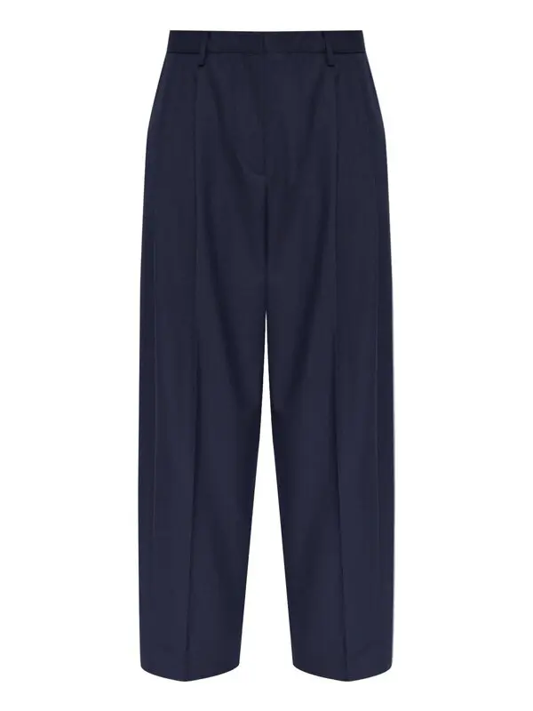 Fabiana Filippi Wide-leg Trousers - Navy Blue