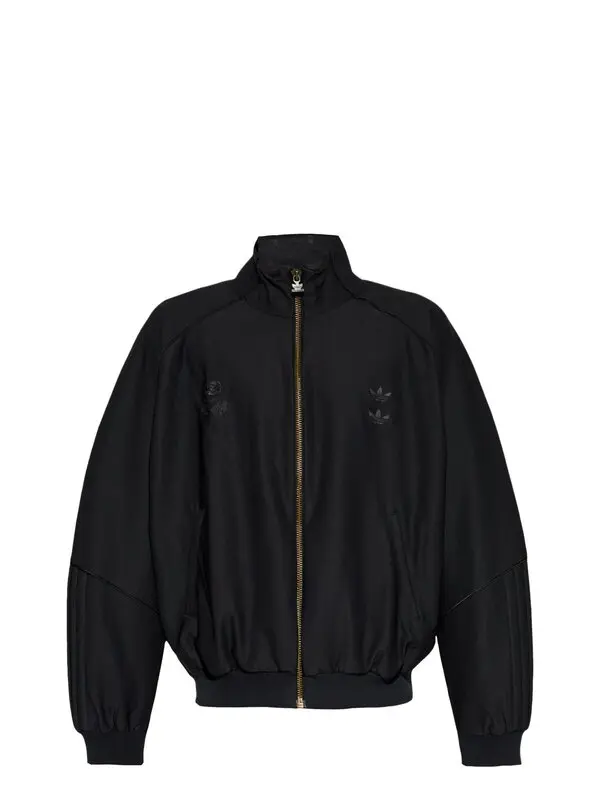 ADIDAS ORIGINALS Zip-up Sweatshirt - Black