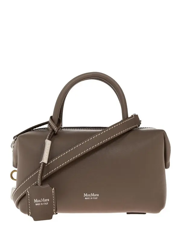 Max Mara Holdalls Handbag - Brown