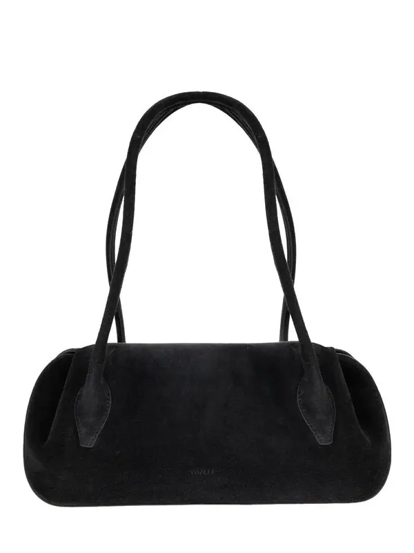 Yuzefi Oyster Shoulder Bag - Black