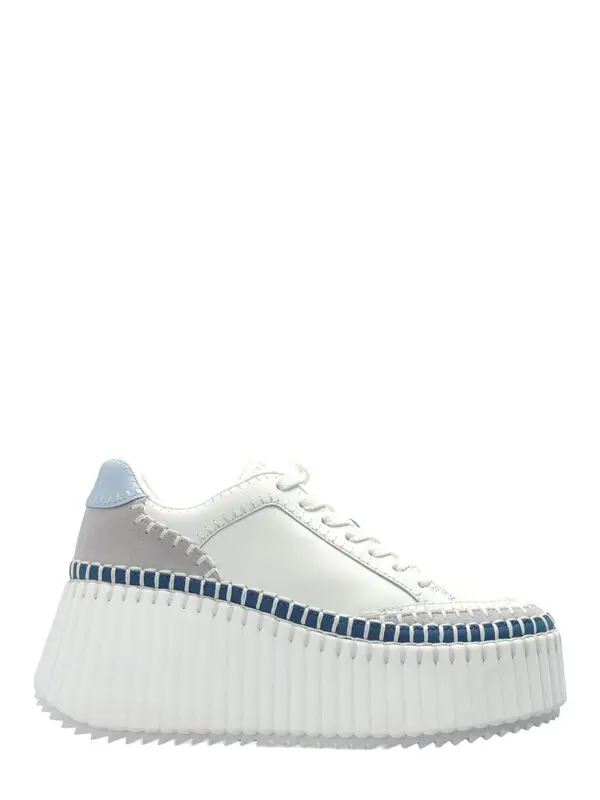 Chloé Platform Sneakers - White