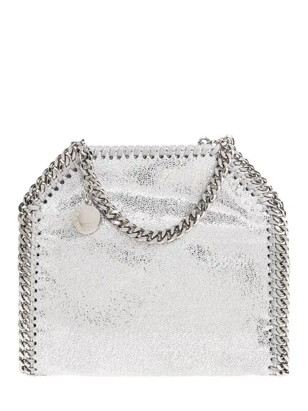 Stella McCartney Falabella Tiny Shoulder Bag - Silver