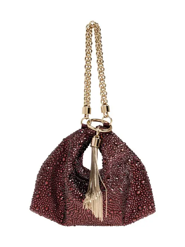JIMMY CHOO Callie Handheld Bag - Burgundy