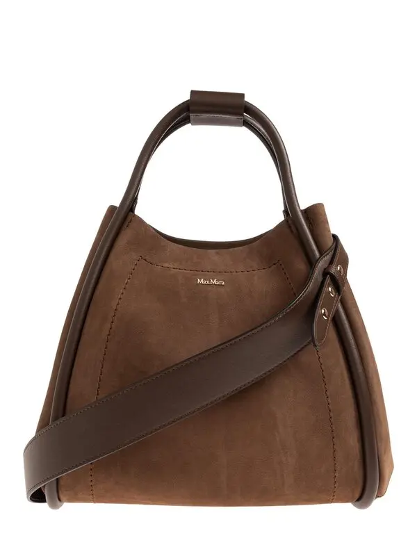 Max Mara Marines Bucket Bag - Brown