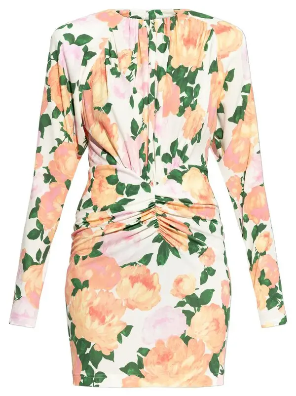 Stella McCartney Floral Crape Mini Dress - Multicolour