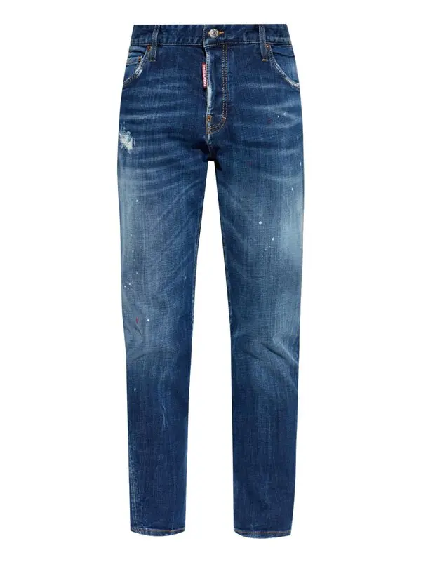 Dsquared2 Slim Twst Jeans - Navy Blue