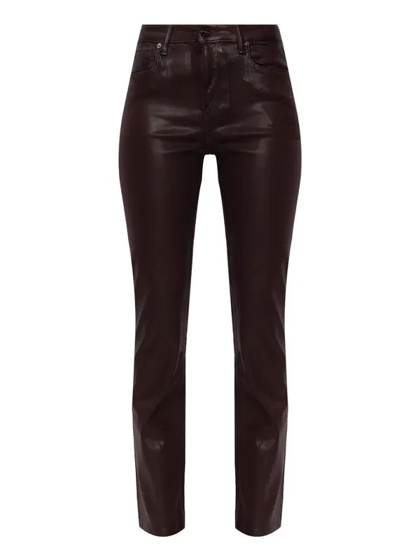 ALLSAINTS Haldan Bootcut Jeans - Burgundy