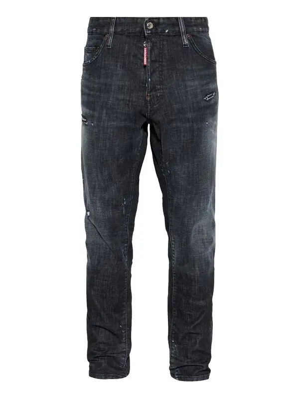 Dsquared2 Tapered Fit Jeans - Black