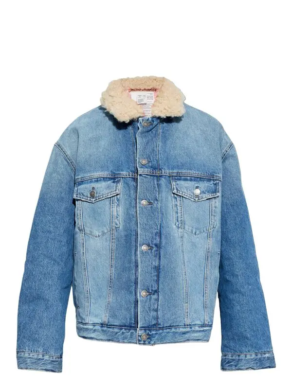 Acne Studios Denim Trucker Jacket - Blue