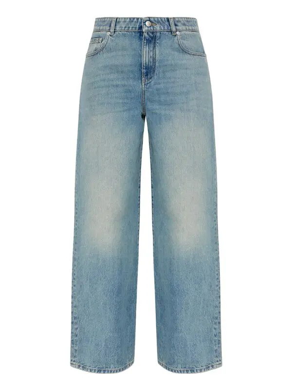 Alexander McQueen Straight-leg Jeans - Blue