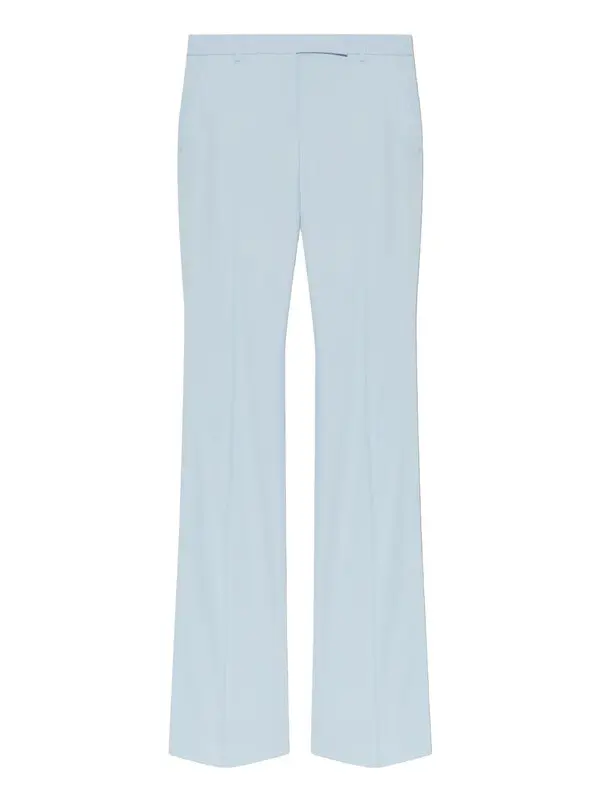 Alexander McQueen Creased Trousers - Light Blue