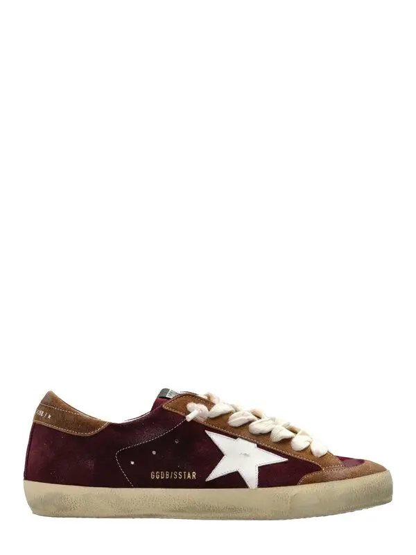 Golden Goose Super-star Penstar Classic Sneakers - Burgundy