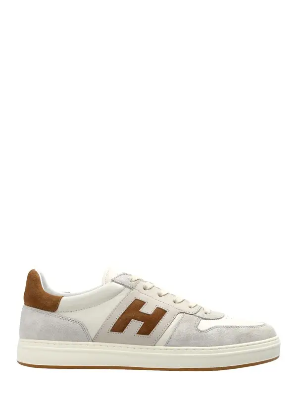 Hogan Leather Sneakers - Grey
