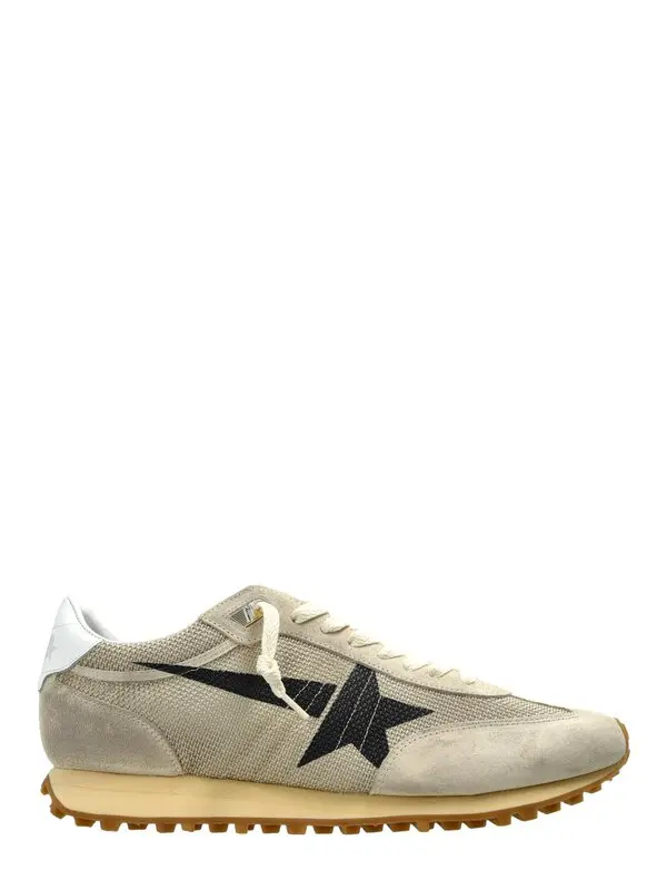 Golden Goose Running Marathon Sneakers - Cream